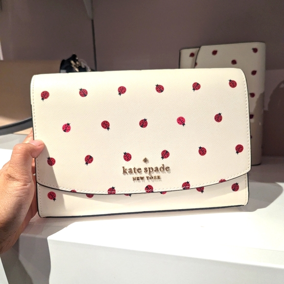 kate spade | Bags | Kate Spade New York Carson Dottie Ladybug ...